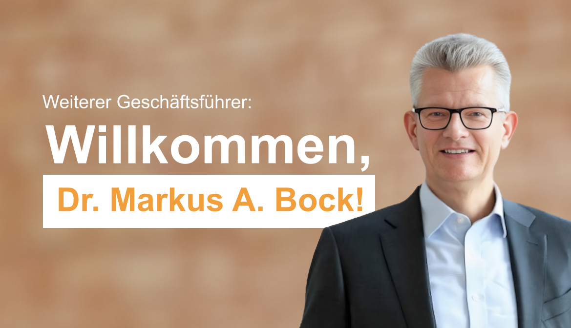 Dr. Markus A. Bock tritt in die Geschäftsführung der WG-DATA ein | WG-DATA
